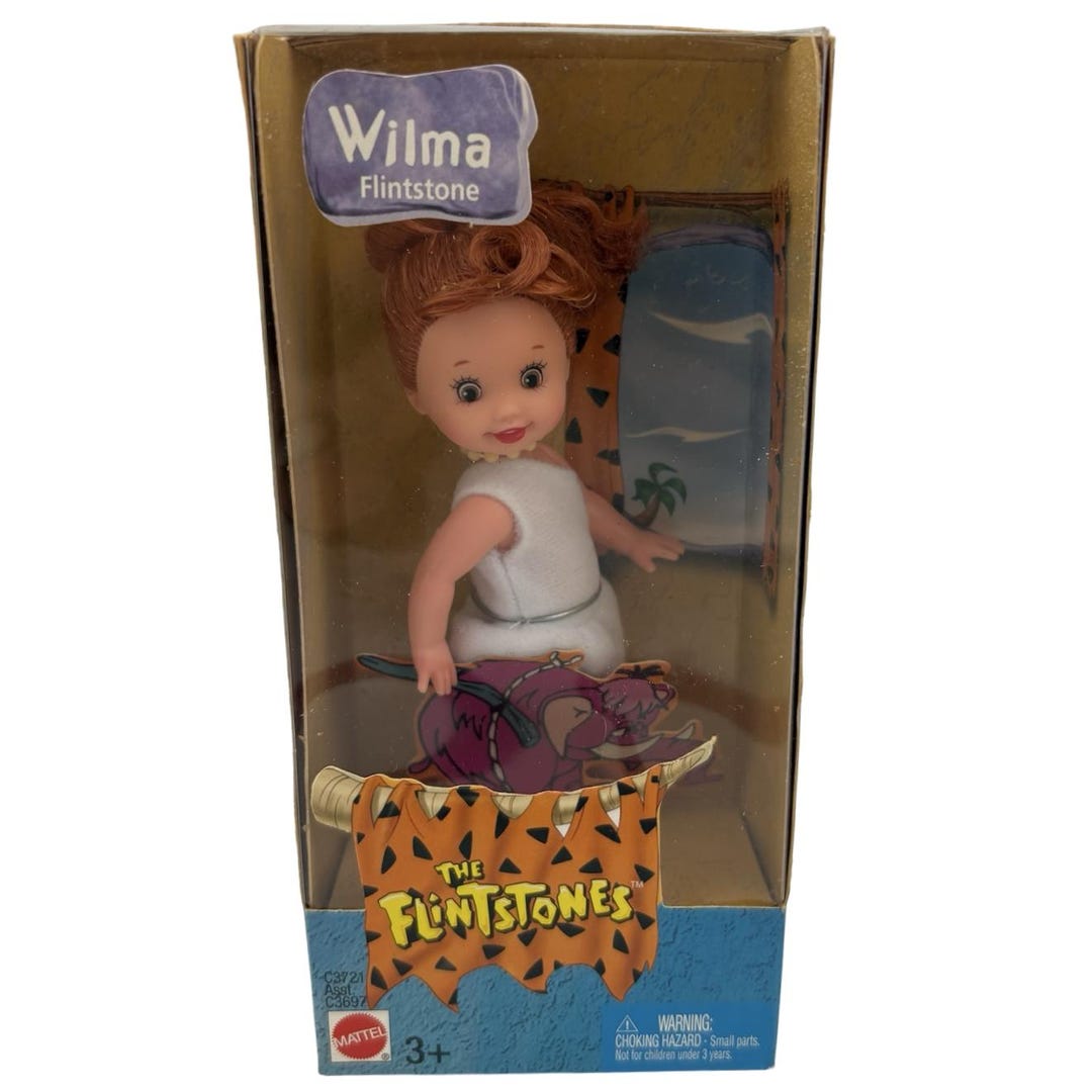 Barbie Kelly as Wilma in the Flintstones Doll Vintage 2003 Mattel # ...