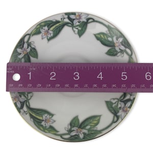 Kent China Orange Blossom Cups and Saucers Set of 4 Vintage White ...