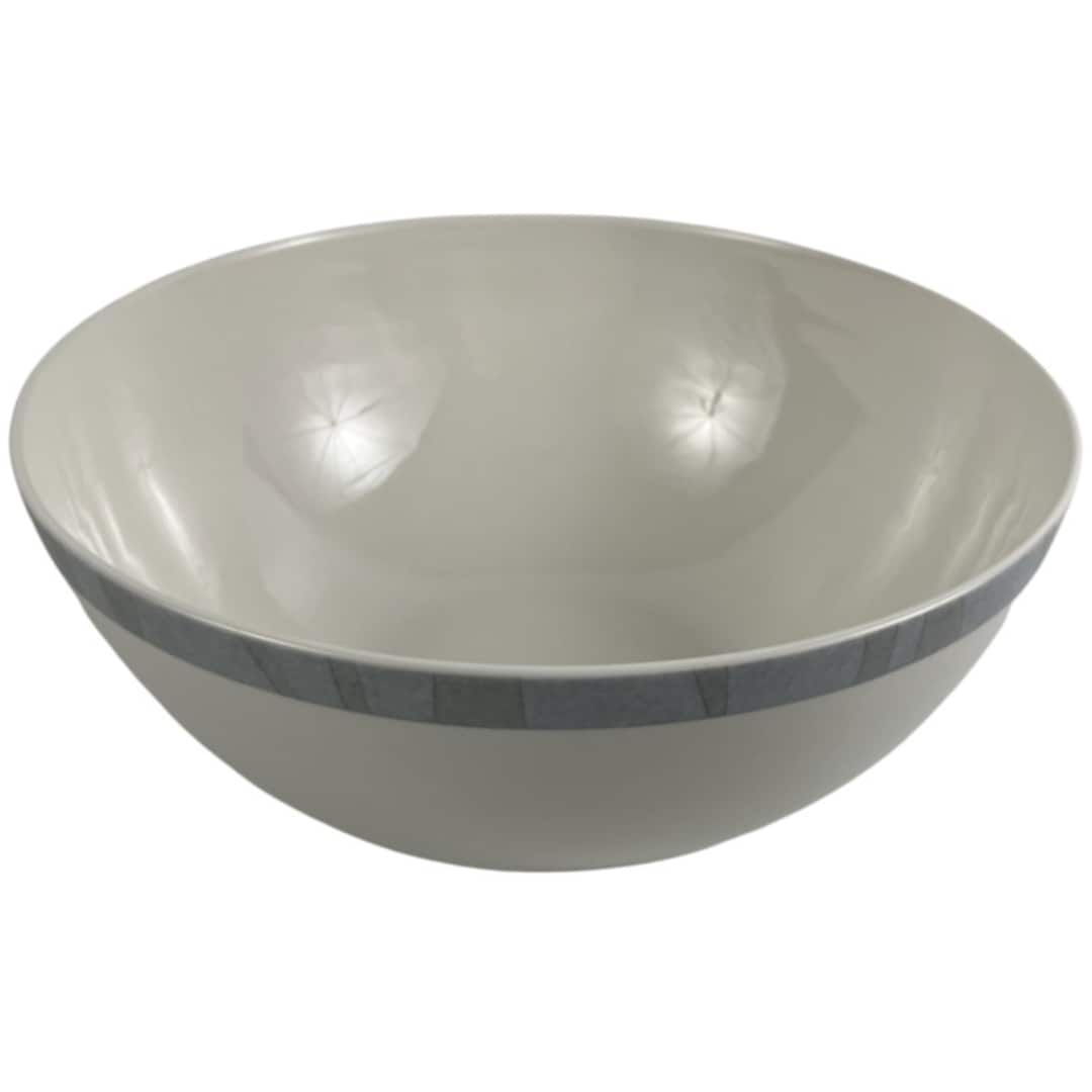 Mikasa Nouveau Gray Vegetable Serving Bowl Vintage 8 1/4 Ultima Gray ...