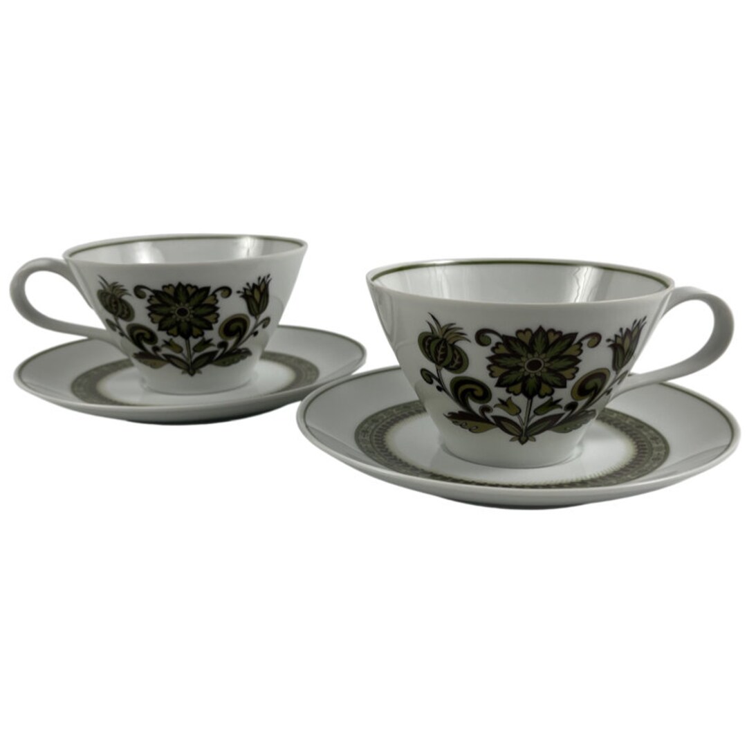 Noritake September Song Cups and Saucers Set of 2 Vintage Cook N Serve ...