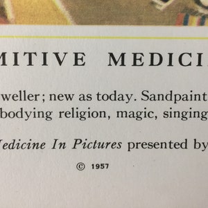 Original Medical Print Primitive Medicine History of Medicine in ...