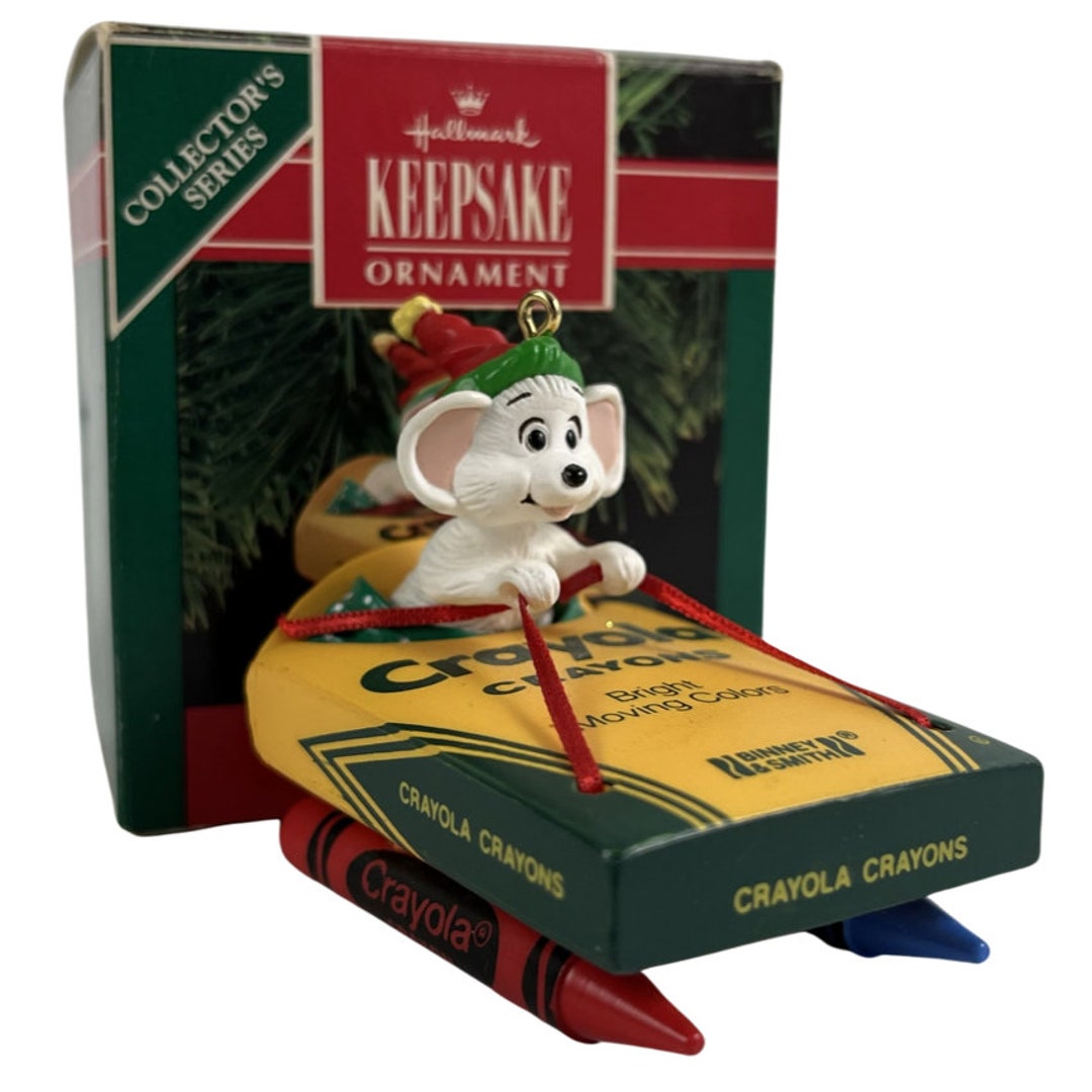Hallmark Ornament Crayola Crayon Bright Moving Colors - Etsy
