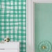 Handdrawn Check Pattern Wallpaper, Peel and Stick Mural, Wall Covering ...