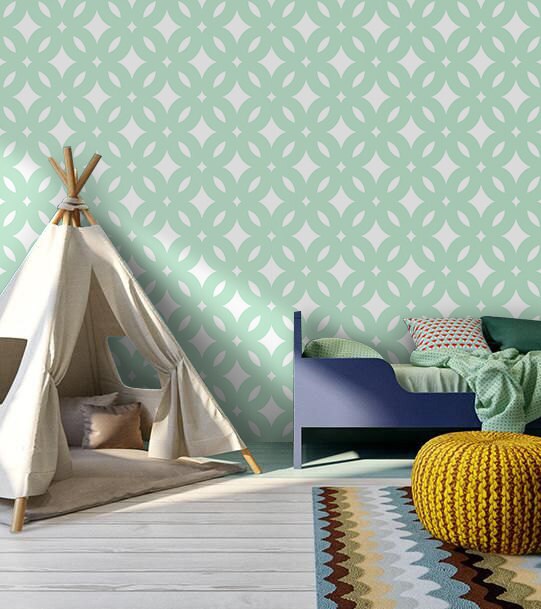 Circle Pattern Self Adhesive Removable Wallpaper Peel& Stick | Etsy