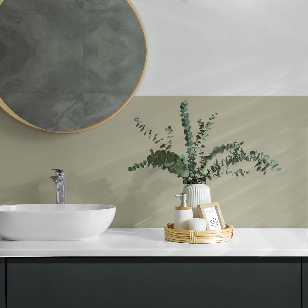 Light Green Panel Stickers, Green Peel and Stick Panels, Splashback ...