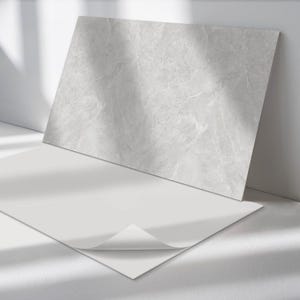 Natural Stone Panel Stickers, Gray Peel and Stick Panels, Splashback ...