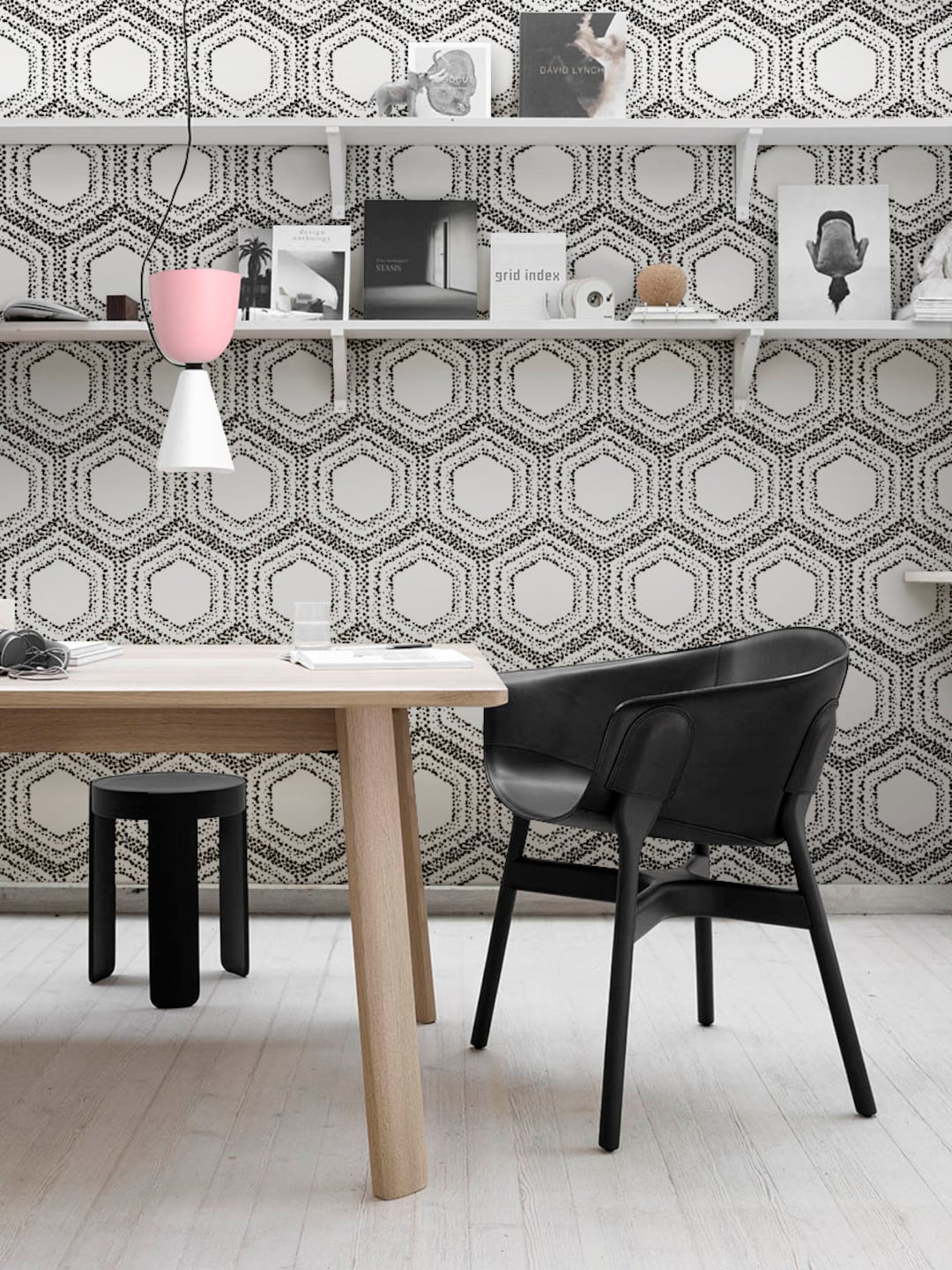Geometric Pattern Removable Wallpaper | Peel and Stick Wallpaper ...