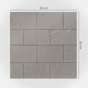 Stone Tiles Panel Stickers, Gray Peel and Stick Panels, Splashback ...