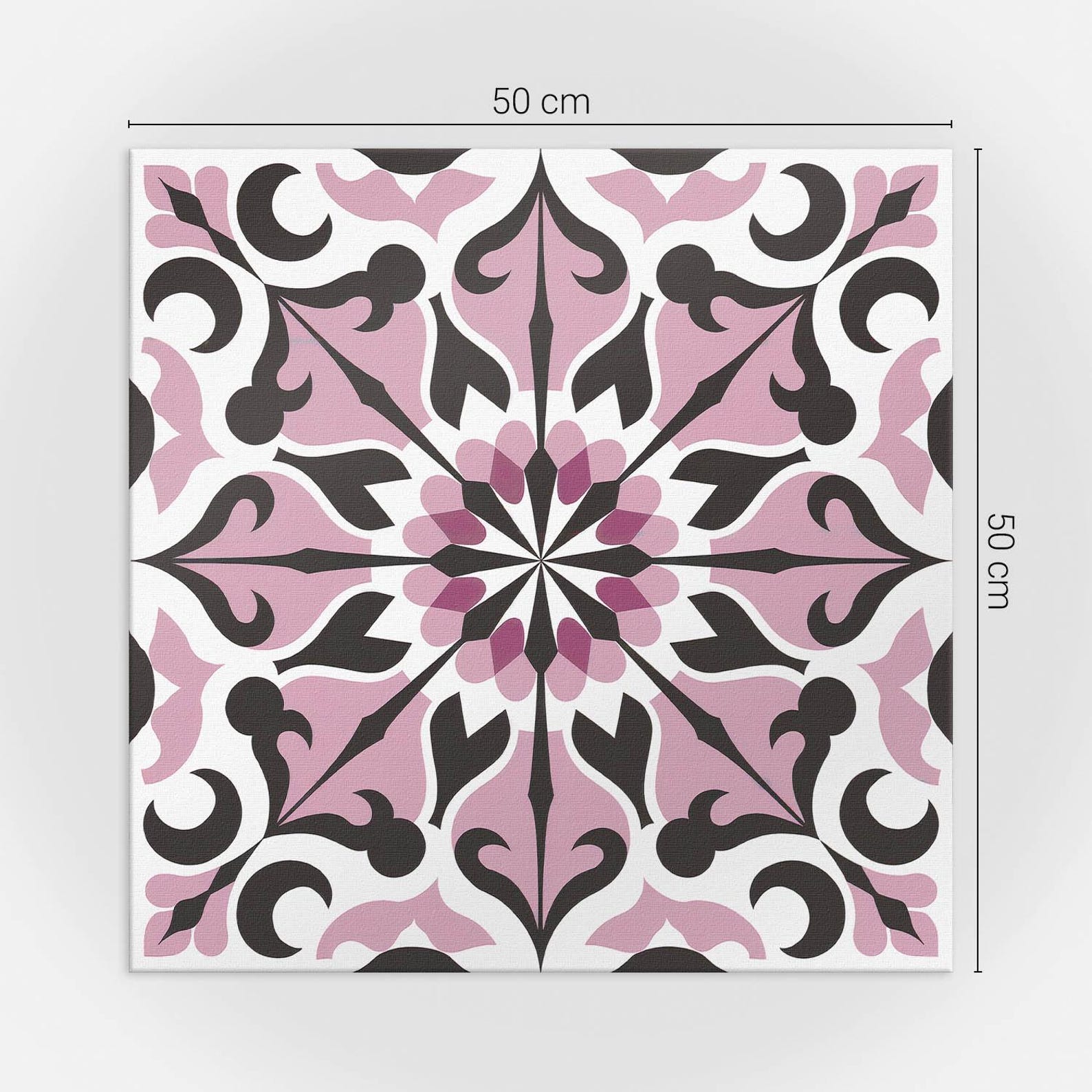 Pink Floral Peel and Stick Wall Panels: Kitchen Splashback Decal - Etsy