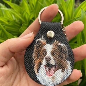 Pet Drawing Key Chain,personalized Hand-painted Key Chain - Etsy