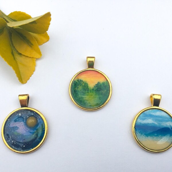 Hand Painted Jewelry - Etsy