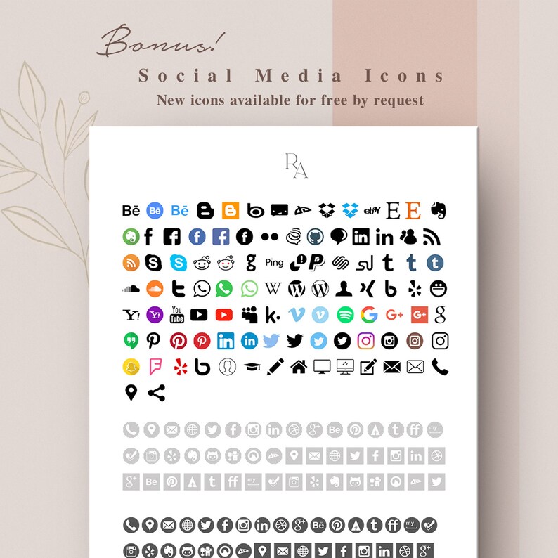 Creative Resume Template, Modern Resume Design for Word Sorority Resume ...