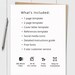 Modern Teacher Resume Template Word With Black Header - Etsy