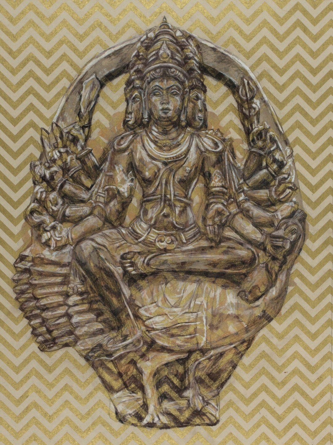 Kartikeya, God of War, Seated on a Peacock - Etsy