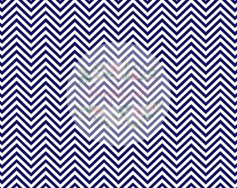 Navy Blue Chevron | Etsy