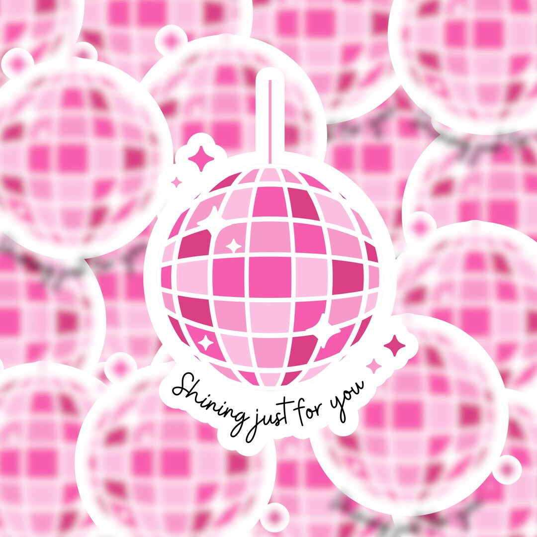 Disco Ball Sticker -- Taylor Swift Sticker, Vinyl, Laptop, Decal, Etc ...