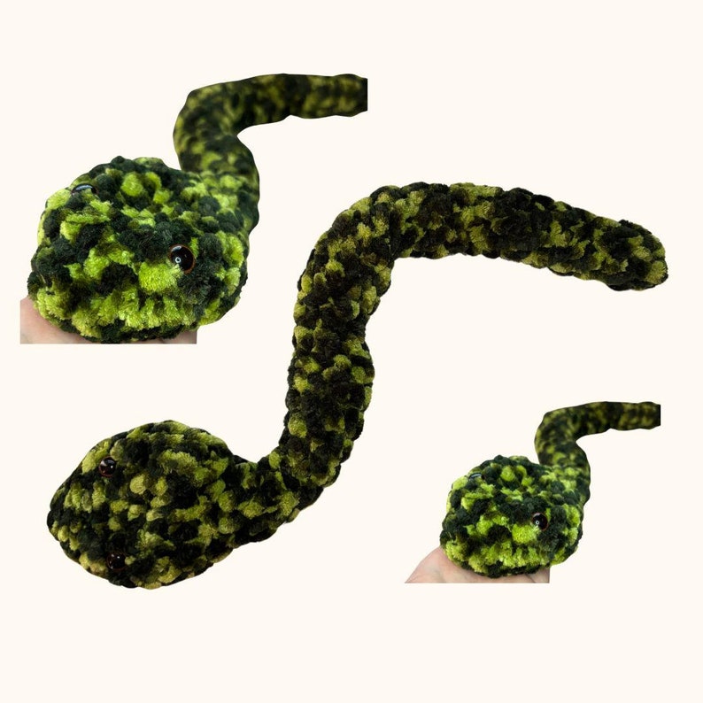 Crochet Snake- Amigurumi - Etsy