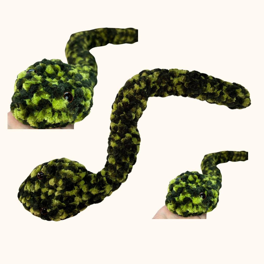 Crochet Snake- Amigurumi - Etsy