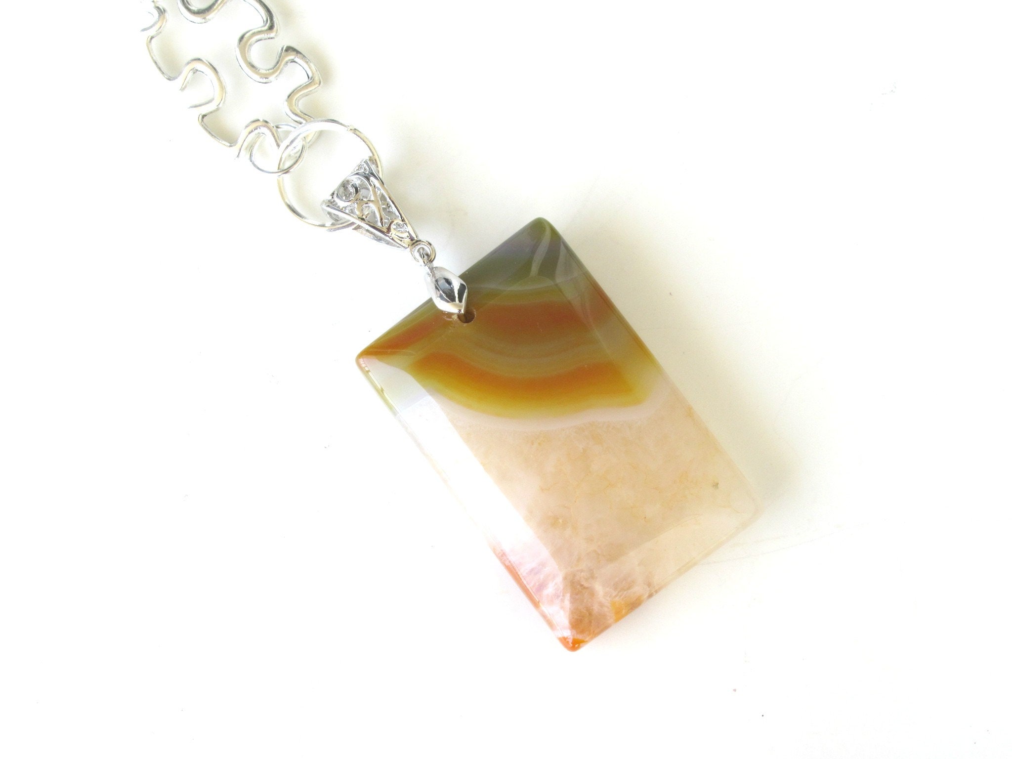 Agate Geode Crystal Stone Light & Fan Chain Pull Attachment | Etsy