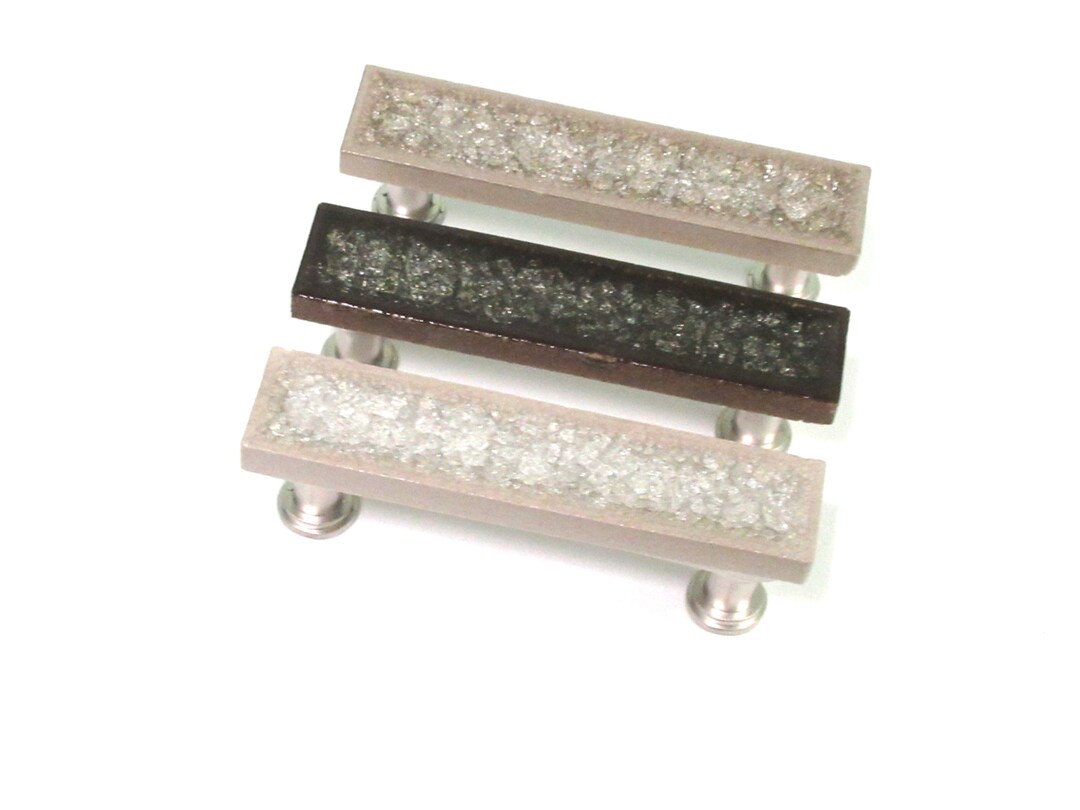 Venetian Cafe Glass Mosaic Tile Handle - 3" Drawer Pull - Etsy
