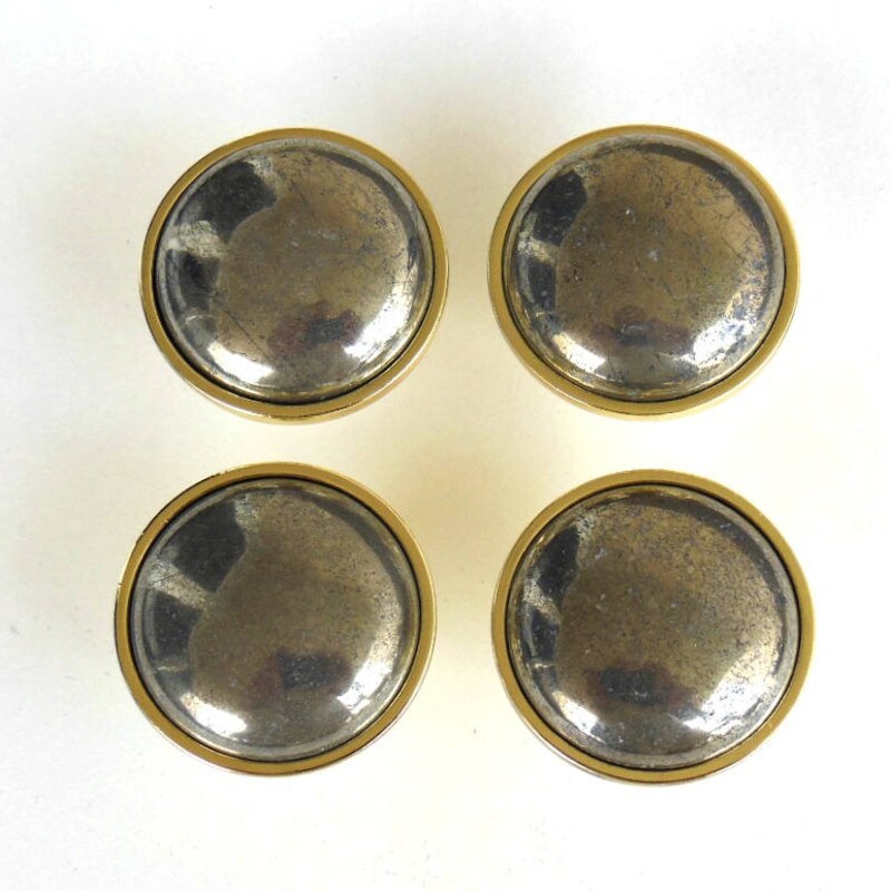 Pyrite Knobs - Etsy