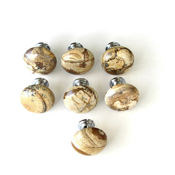 Gemstone Knobs - Etsy