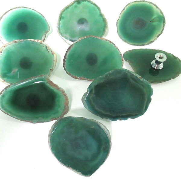 Agate Knobs - Etsy
