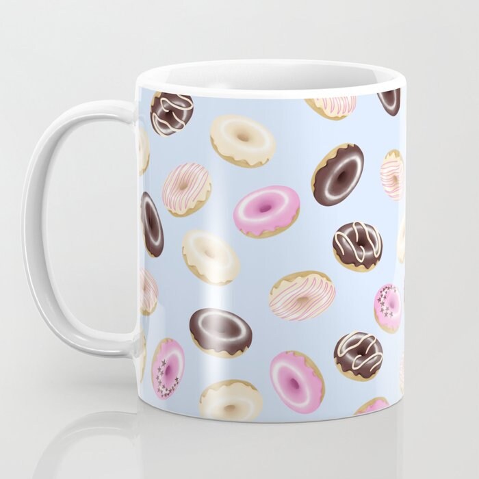 Doughnuts 11oz 313ml Ceramic Mug - Etsy