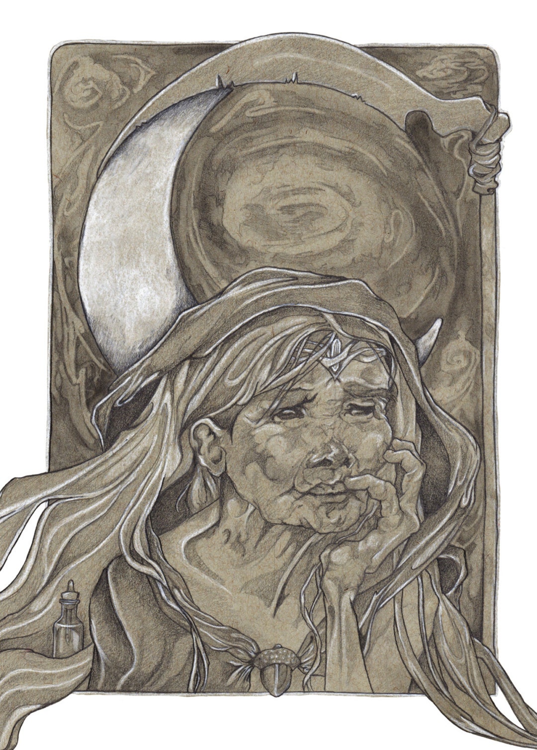 Crone LIMITED EDITION PRINT - Etsy