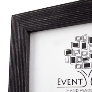 Black Picture Frame Wooden Photo Frame Rustic Frame Dark - Etsy