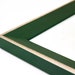 Custom Green Photo Frame, Handmade Wood Picture Frame, Moss Wall Art ...