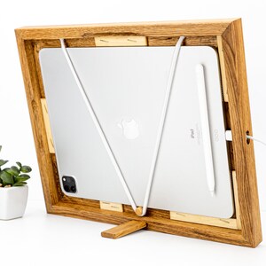 Frame for Ipad Oak Hardwood Tablet Mounting Frame Holder for - Etsy