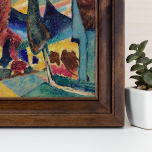 Handmade Walnut Brown Birch Picture Frame: Rustic Photo Display - Etsy