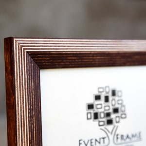 Brown Picture Frame Wood picture frame Rustic frames SIZES: | Etsy