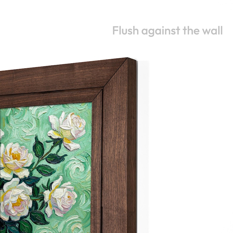 Dark Walnut TV Frame Handmade for Samsung the Frames; TCL NXTVISION and ...