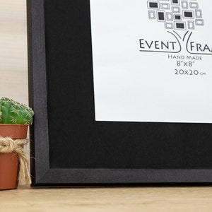 Super Slim Edge Black Picture Frame, Modern Design Custom Photo Frame ...