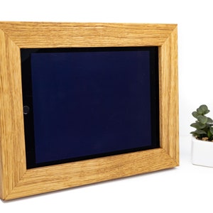 Frame for Ipad Oak Hardwood Tablet Mounting Frame Holder for - Etsy