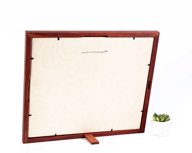 Matted Picture Frame From Padauk Hardwood Highest Gallery - Etsy