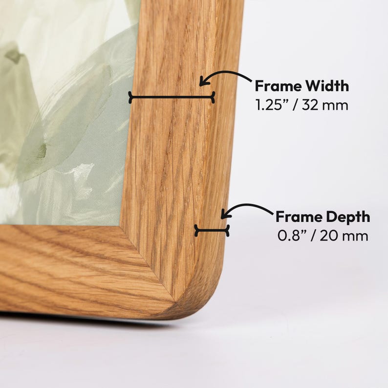 Moldura para fotos com cantos arredondados e largos - Tamanho ...