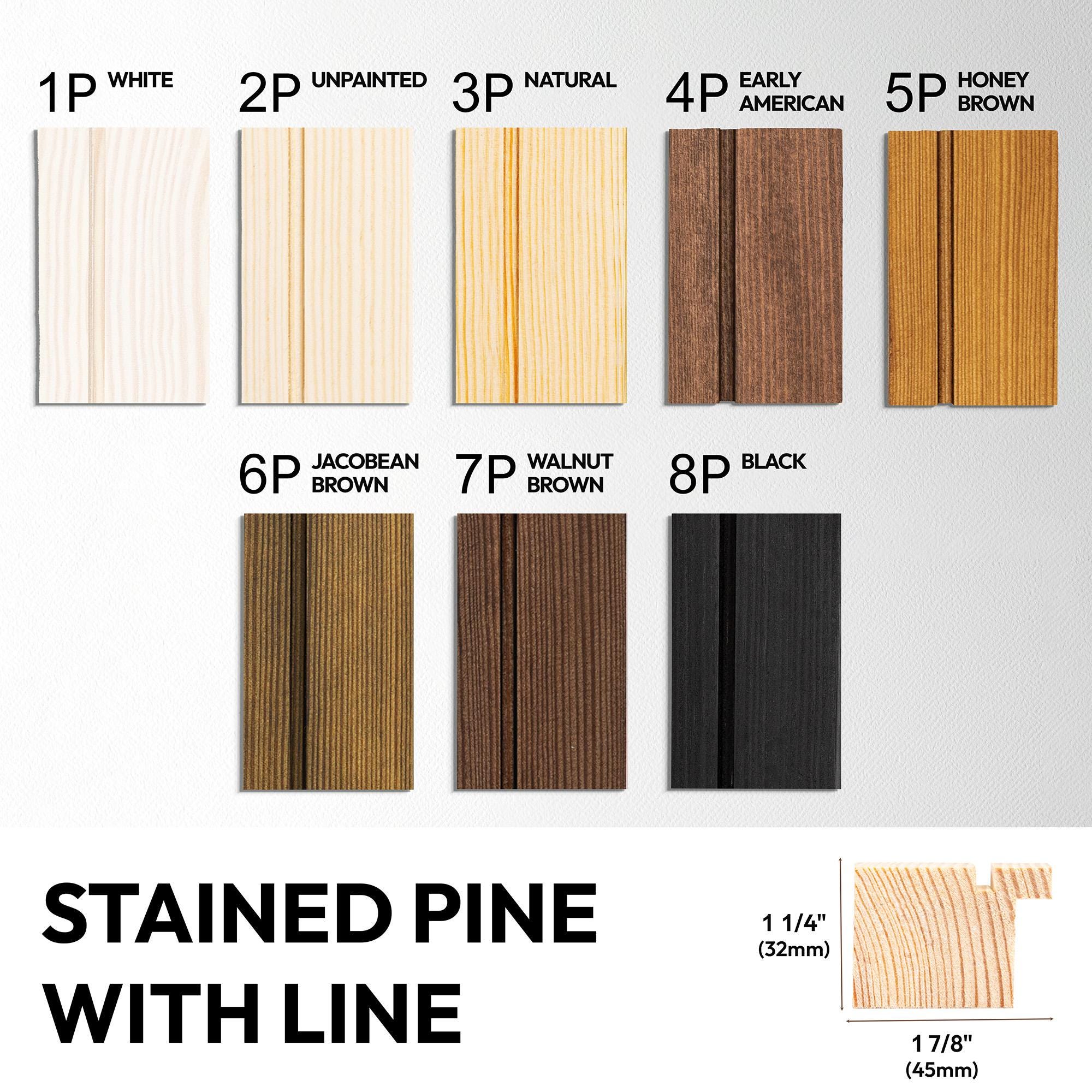 Natural Stained Hardwood TV Frame Samples: Samsung the Fame, TCL ...