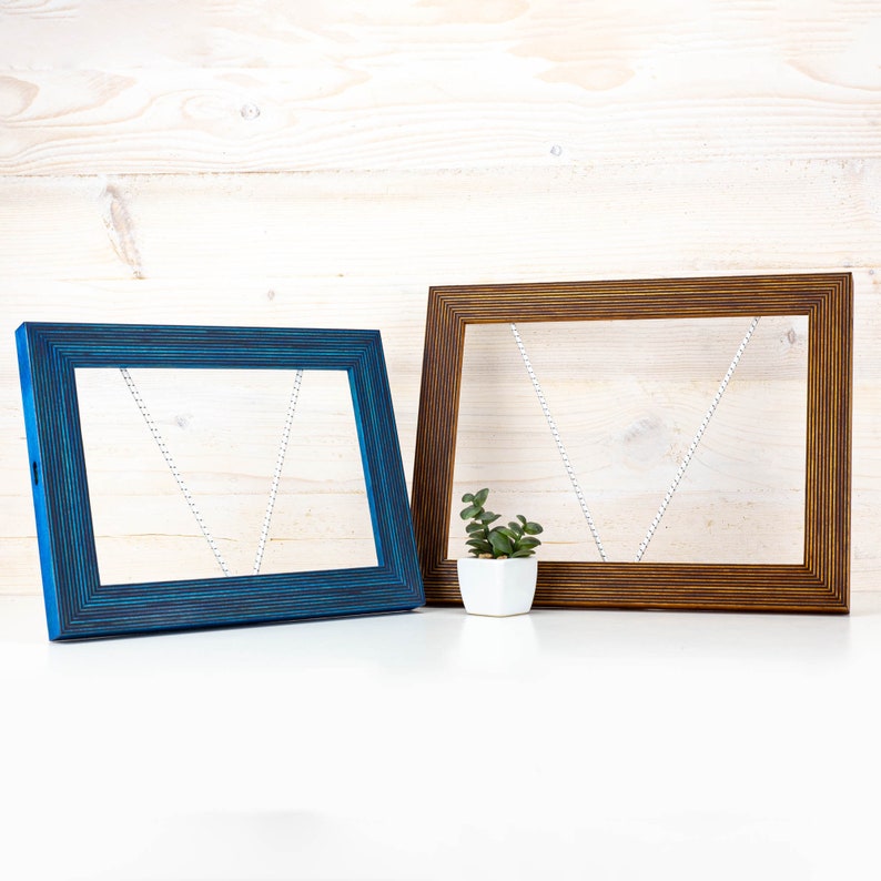 Striped Birch Wood Tablet Frame: Samsung Wall Mount or Table Stand ...