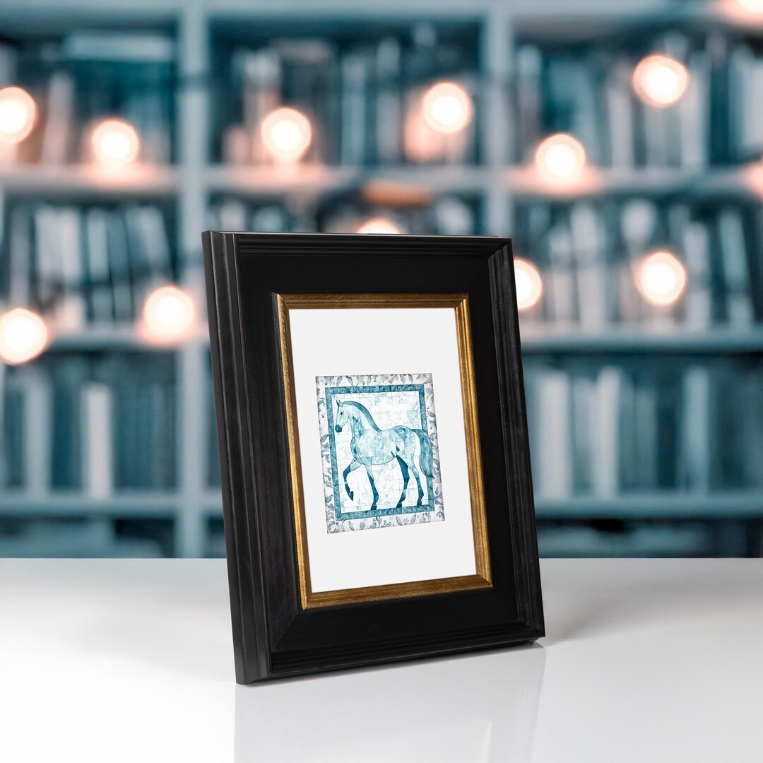 Handmade Gold Leaf Wood Diploma Frame: Vintage Black & Gold - Etsy