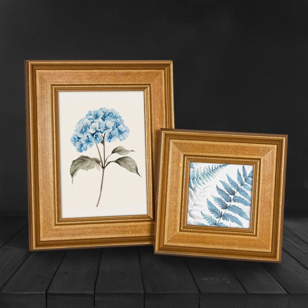 Gold Leaf Picture Frame, Small Frame, Gold Gilt Frame Classic Photo ...