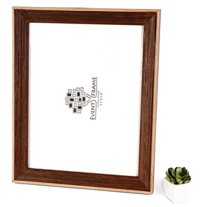 Brown Picture Frame, Wood Picture Frame, Rustic Frames, SIZES: 2x2 4x4 ...
