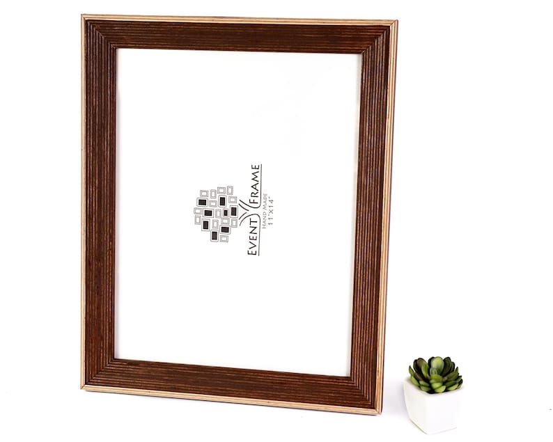 Brown Picture Frame Wood Picture Frame Rustic Frames SIZES: - Etsy