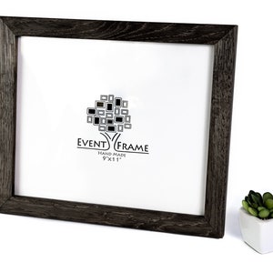 Black Oak Wood Picture Frame, Rustic Wooden Photo Frame, Beautiful Home ...