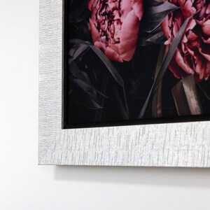 Modern Silver Frame for Samsung the Frame, Grooved Frame Tv Mount for ...