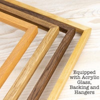 Thin Wood Frame - Etsy
