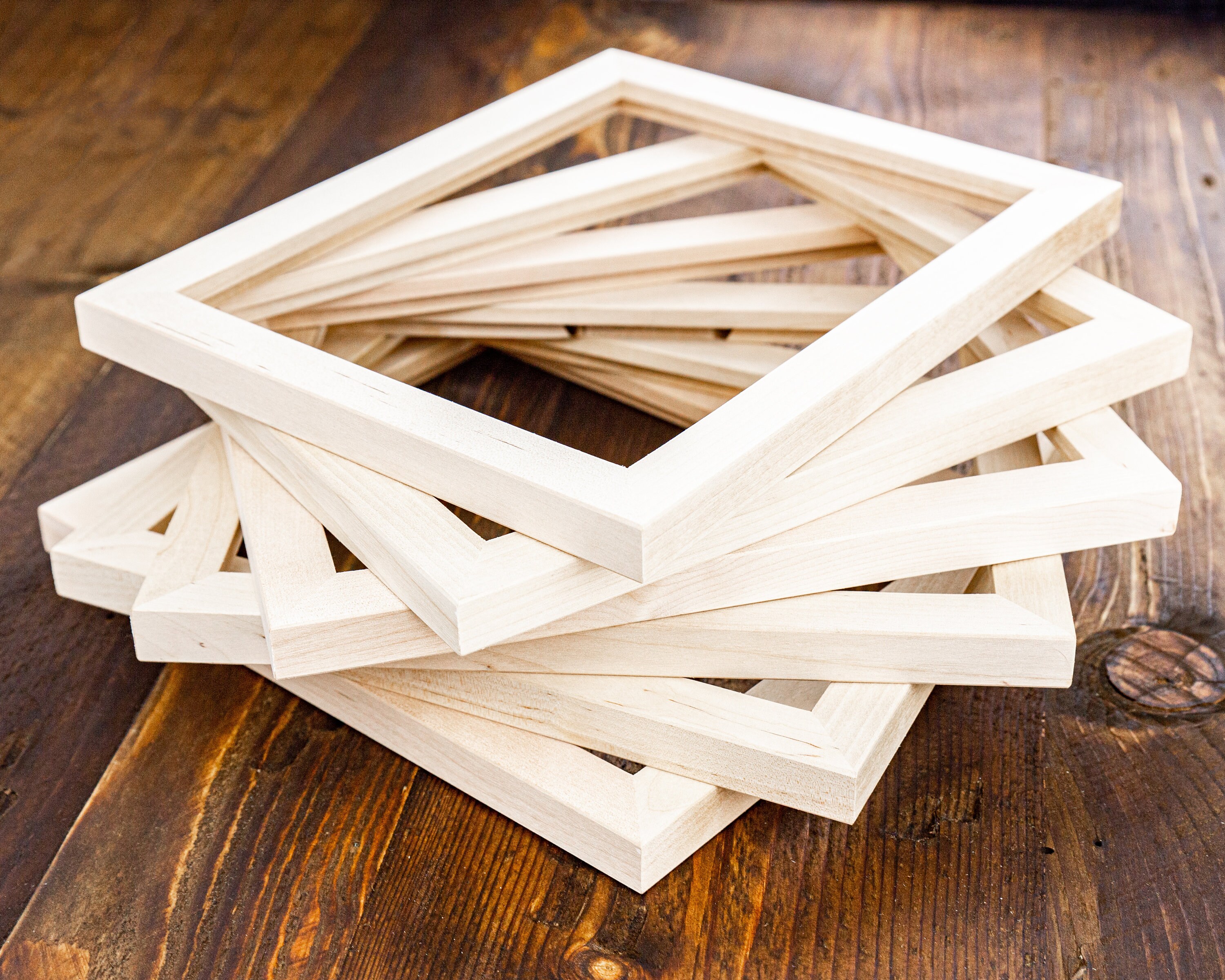 Handmade Wooden Frames in Bulk Unfinished Frames From Solid - Etsy