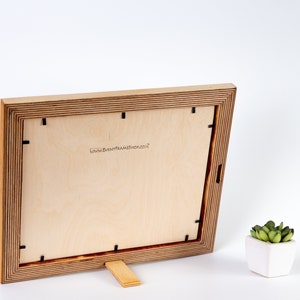 Handmade Birch Wood Picture Frame: Gallery Quality, Custom Sizes - Etsy